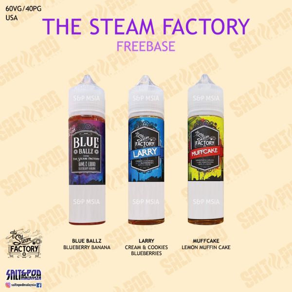 FBSE : THE STEAM FACTORY 60ML – S&P MY