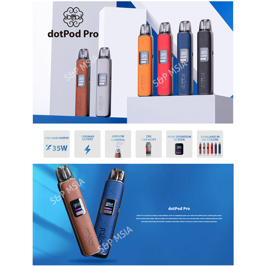 DOTMOD : DOTPOD PRO POD / DOTPOD PRO CARTRIDGE – S&P MY