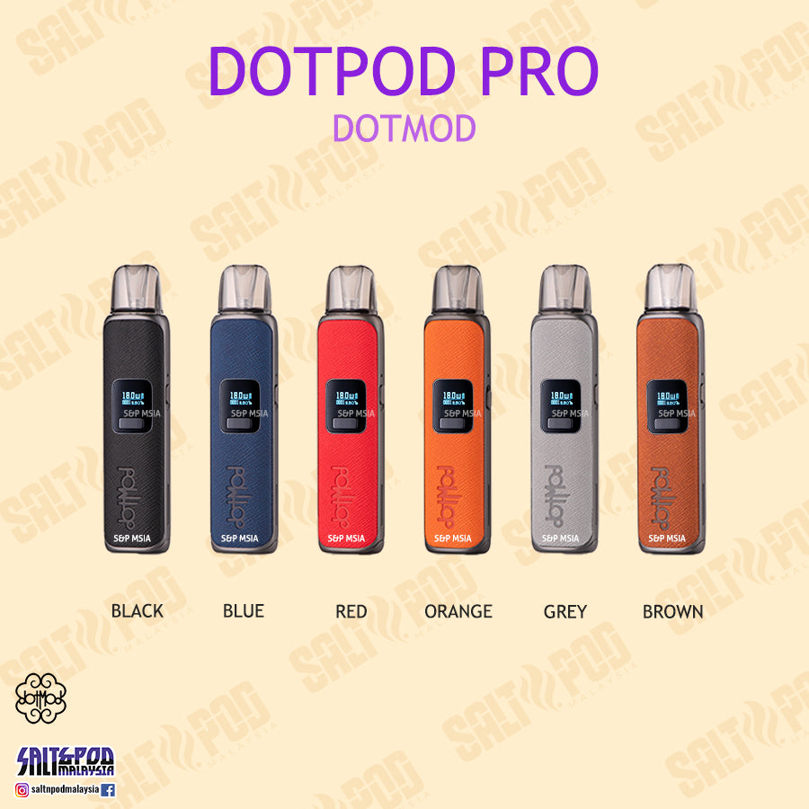 DOTMOD : DOTPOD PRO POD / DOTPOD PRO CARTRIDGE – Salt & Pod Malaysia