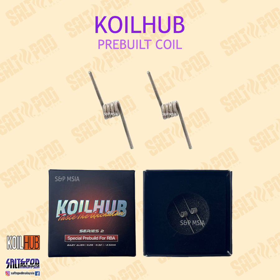 PREBUILT COIL : KOIL HUB CLAPTON COIL MELETUP MELETEK COIL – S&P MY