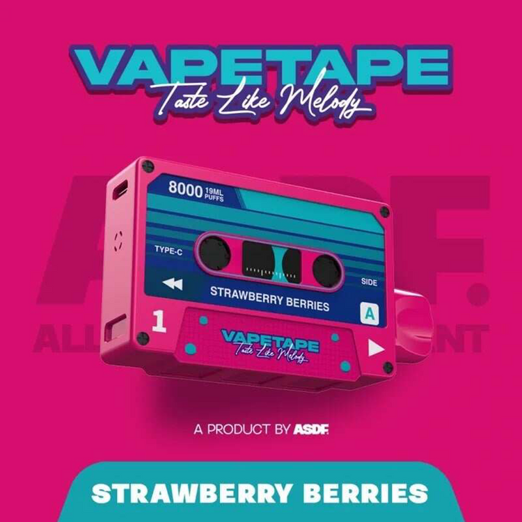 ASDF : VAPETAPE 8000 DISPOSABLE POD – Salt & Pod Malaysia