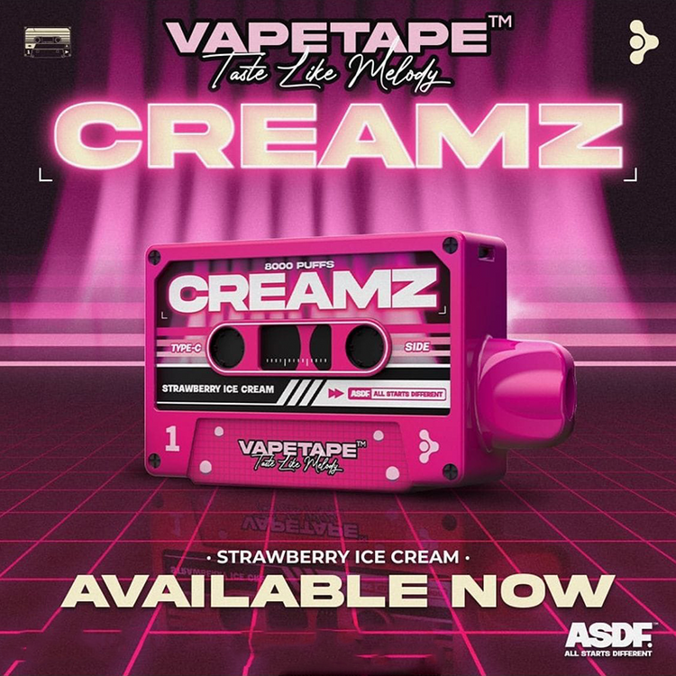 ASDF : VAPETAPE 8000 DISPOSABLE POD – Salt & Pod Malaysia