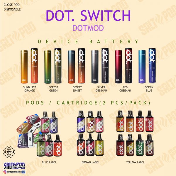 DOTMOD DOTSWITCH DISPOSABLE – S&P MY