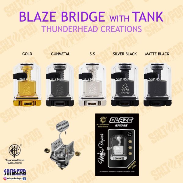 THUNDERHEAD CREATIONS : BLAZE BRIDGE RBA WITH TANK BORO RBA – S&P MY