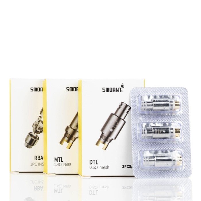 SMOANT : PASITO : REPLACEMENT COILS & RBA SERIES – Salt & Pod Malaysia
