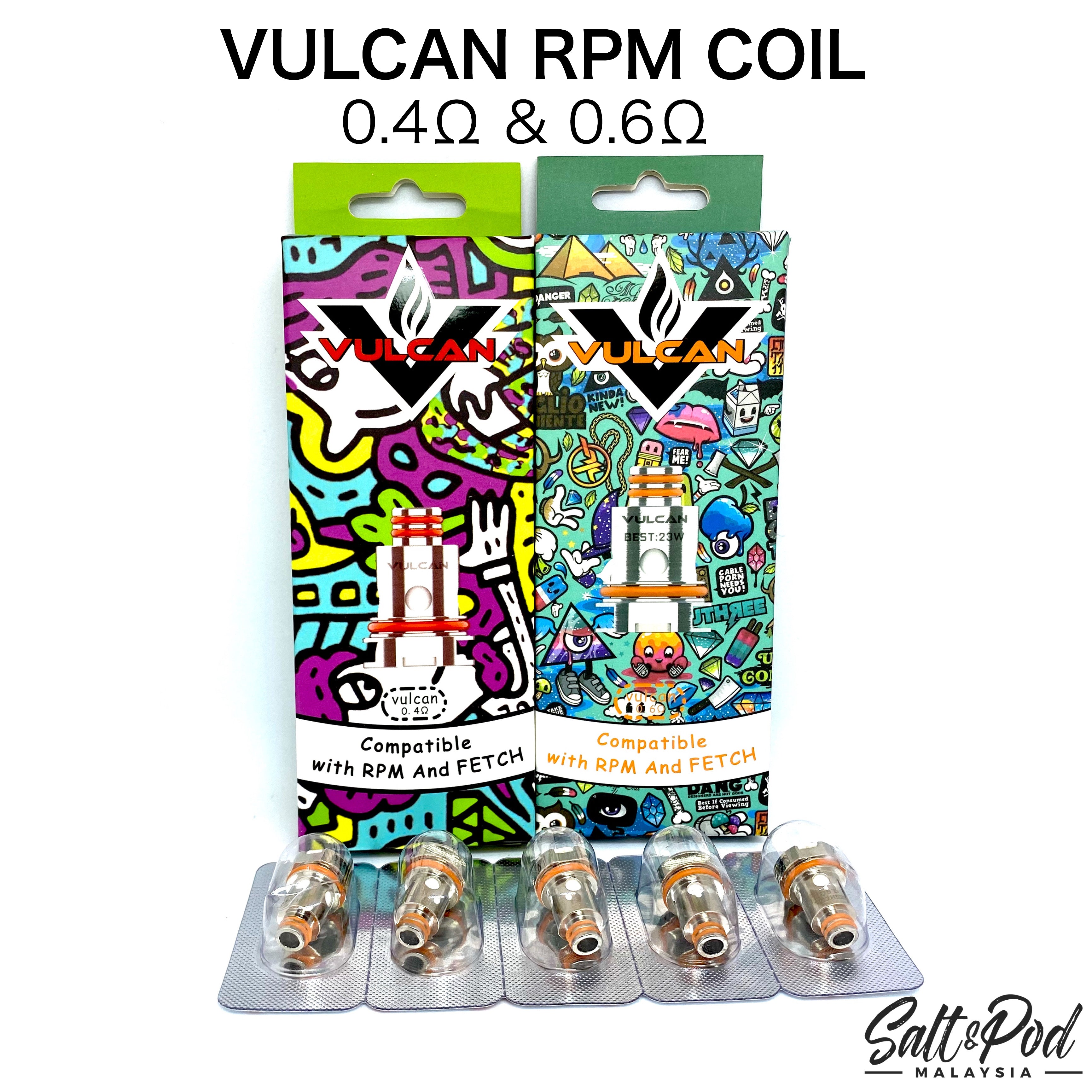 VULCAN : REPLACEMENT RPM COIL : SMOK RPM40 / RPM80 / RPM80 PRO / FETCH ...