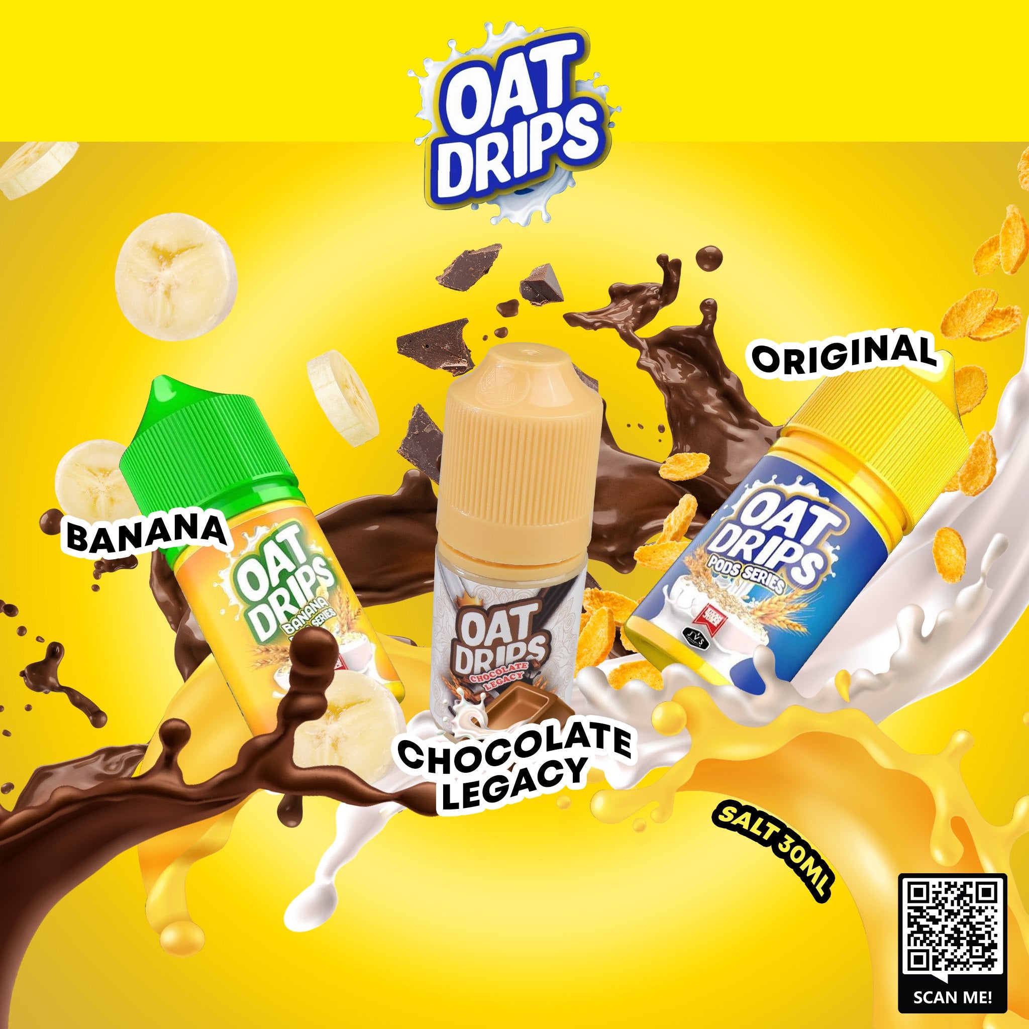 JVS : OAT DRIPS SALT 30ML – Salt & Pod Malaysia