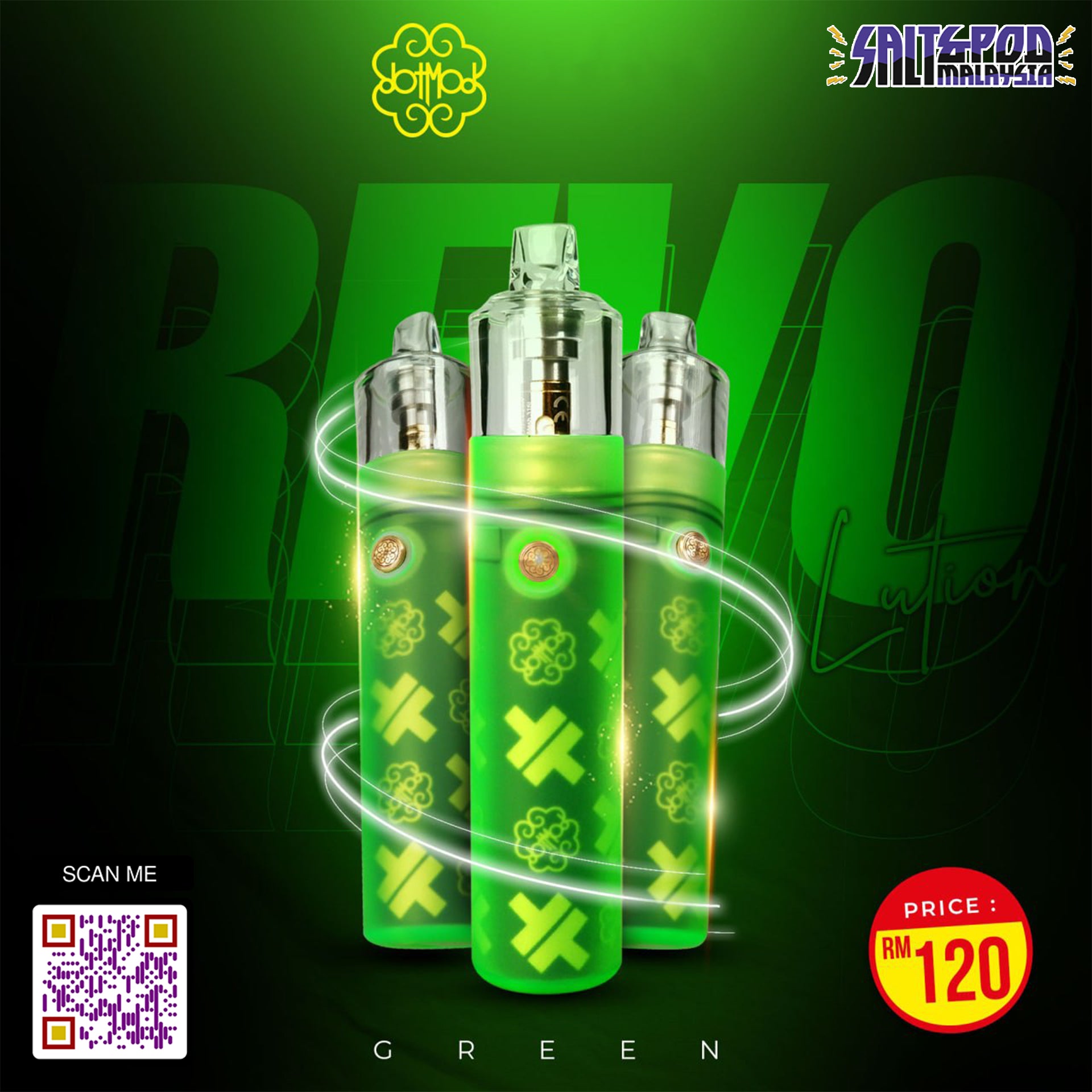 DOTMOD DOTSTICK REVO 35W (New Improve Version) – Salt & Pod Malaysia