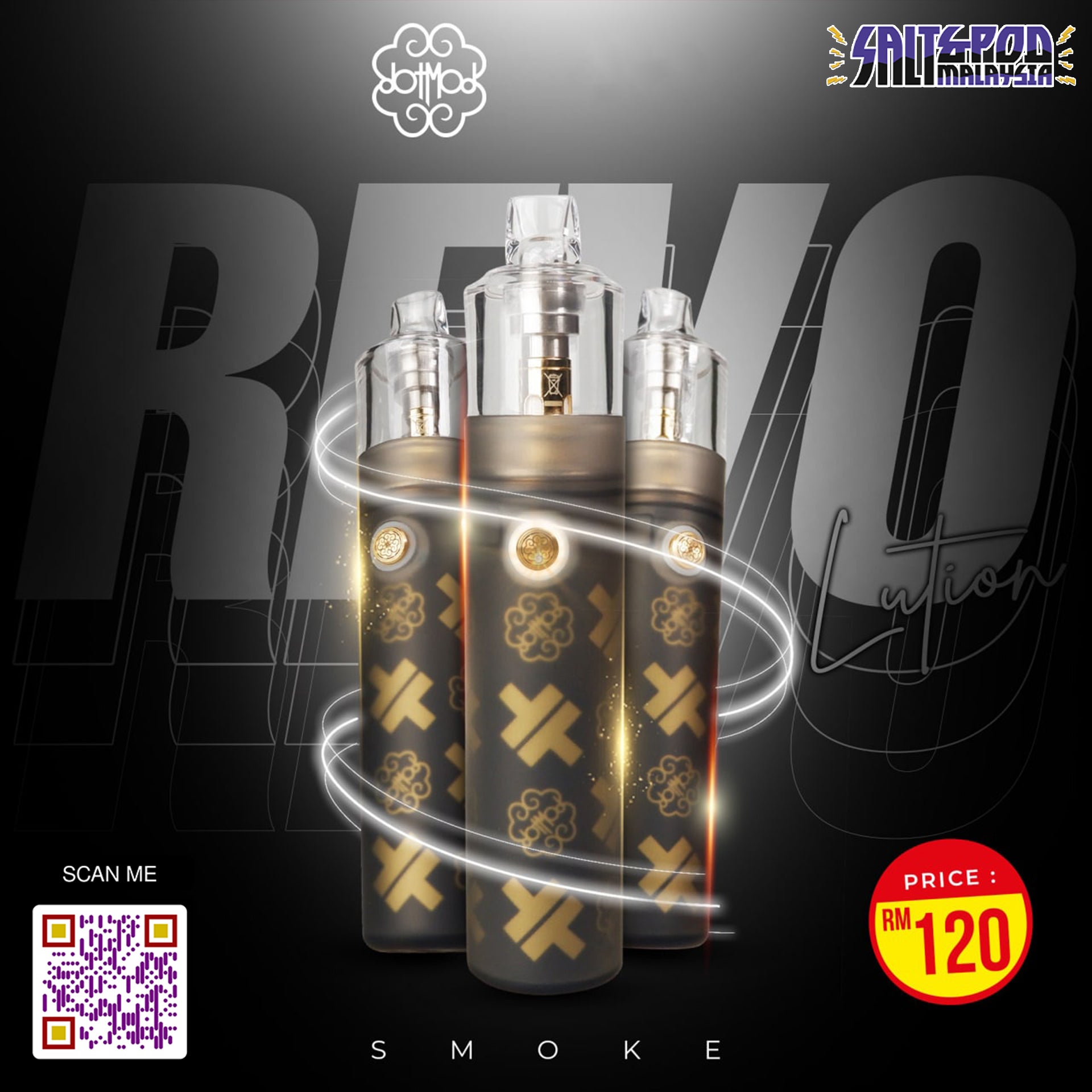 DOTMOD DOTSTICK REVO 35W (New Improve Version) – Salt & Pod Malaysia